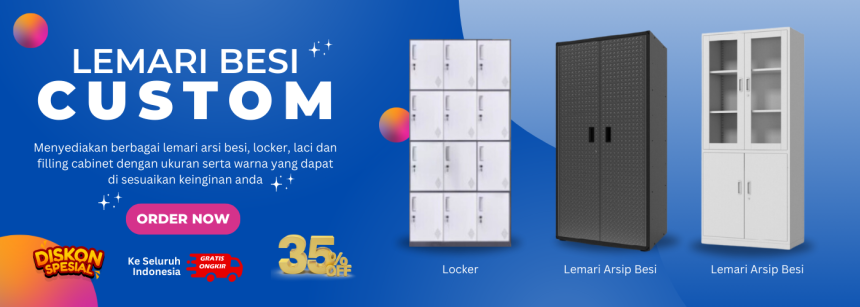 Lemari besi custom - Produsen Lemari Besi Plat Tebal
